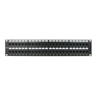 OpZonik 2U Fiber Optic Rack Mount Enclosure, 48 Port SC Singlemode ...
