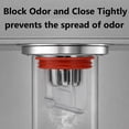 2 Pack Anti-Odor Floor Drain Core, Magnetic Shower Drain Plug, Prevent ...