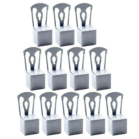 Set of 12 Chair Shape Box Wedding Party Favor Candy Decorative Boxes ...