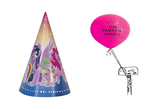 My Little Pony Party Hats 16 Count with Balloon - Walmart.com