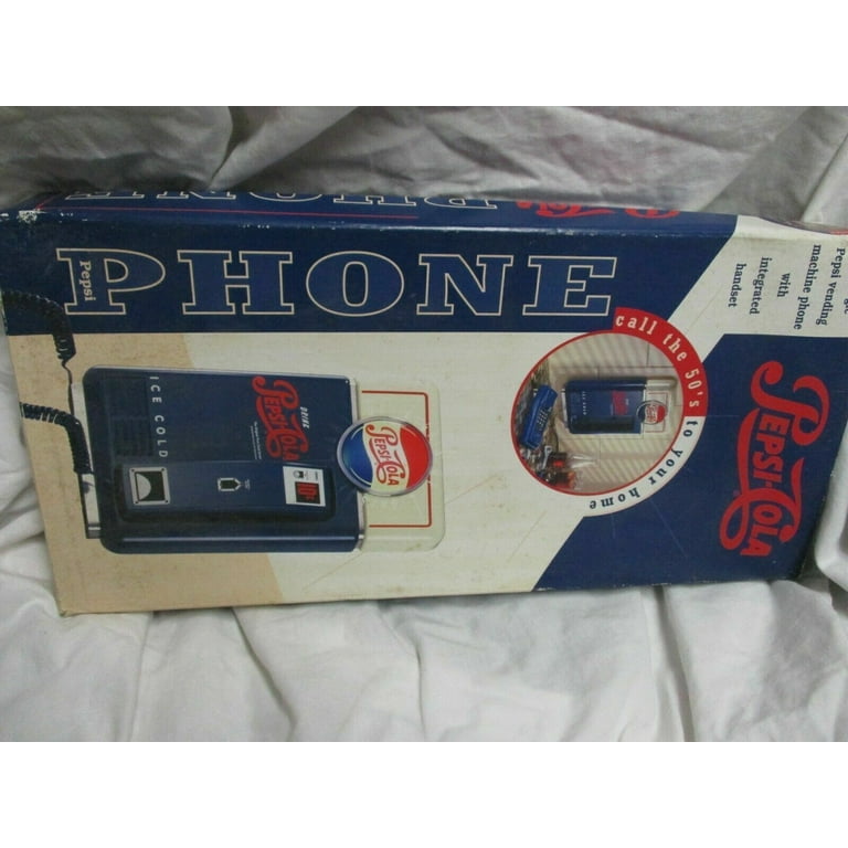 PEPSI COLA NOSTALGIC VENDING MACHINE PHONE - Walmart.com PEPSI COLA NOSTALGIC VENDING MACHINE PHONE - Walmart.com