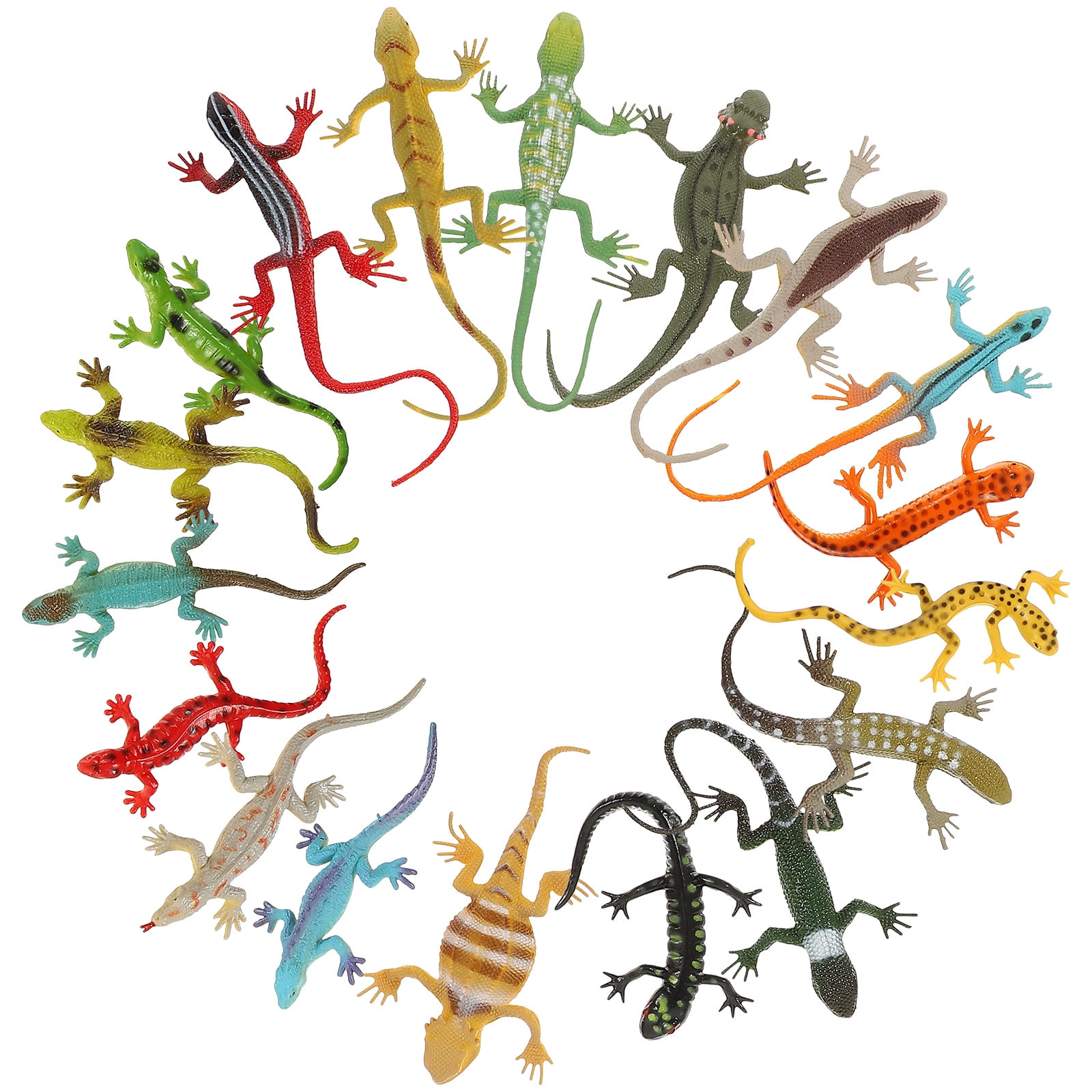 Click here for Shisuyan 18pcs Fake Realistic Lizard Figurines Pla... prices