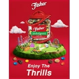 Fisher Snack Indulgent Trail Mix, 38 Ounces, Peanuts, Milk Chocolate ...