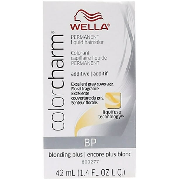 Wella COLOR CHARM, HAIR COLOR Liquid Haircolor Bp Blonding Plus, 1.4 Oz ...