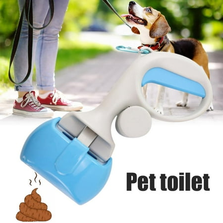 Rounded Handle Pet Dog Poop Scooper Portable Pet Poop Remove Clamp Cat ...