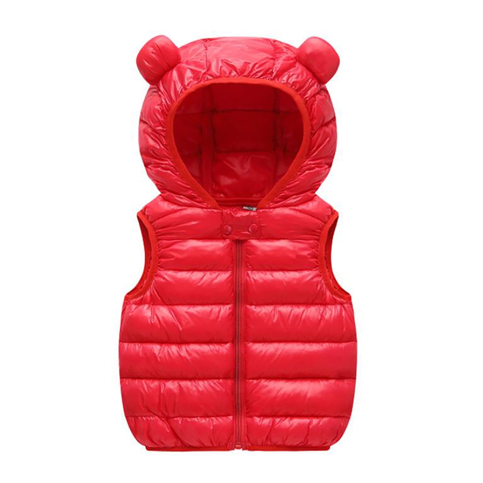 Click here for Faiwad Toddler Puffer Waistcoat Jacket With Ears W... prices