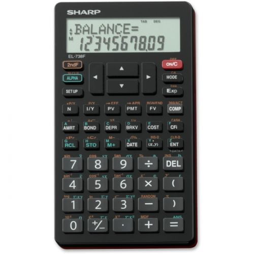 Sharp Calculatrice Financière EL738 - Walmart.ca