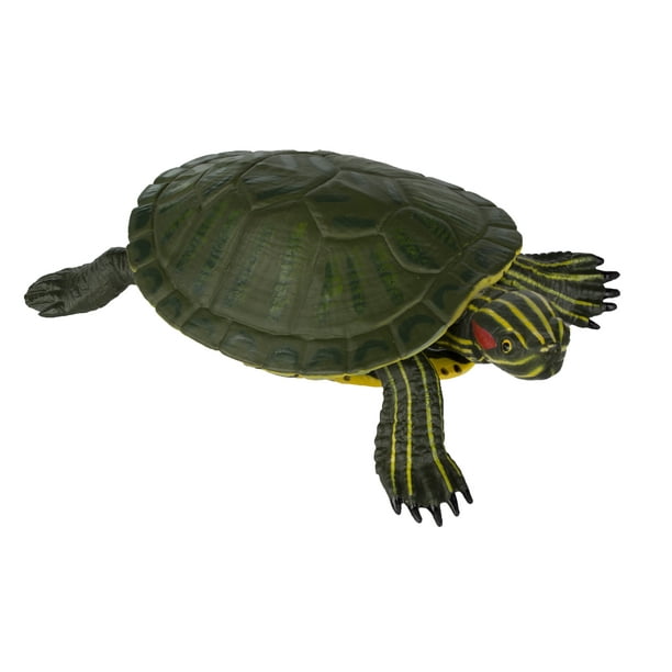 Safari Ltd Incredible Creatures Red-Eared Slider Turtle Toy - Walmart ...