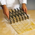 3 Wheels Cutter Dough Divider Side Pasta Knife Flexible Roller Blade ...