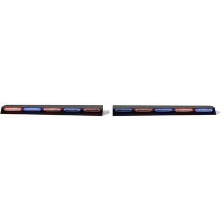 Stealth 6 Linear LED Visor Light Bar - Emergency Light for Police ...