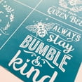 SUNRI Sunflower Bee Self-Adhesive Silk Screen Printing Stencil Mesh ...
