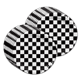 Race Car Theme Party Supplies - Checkered Flag Decor | Includes Plates ...