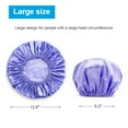 AmazerBath 4-Pack Shower Caps, Large Size, Double Waterproof Layers for ...