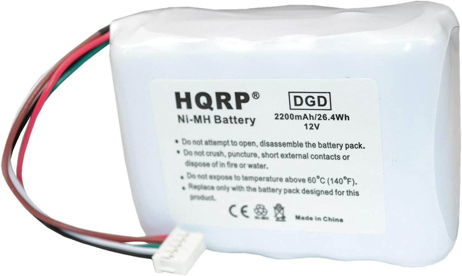 HQRP 2200mAh Battery compatible with Logitech Squeezebox Wi-Fi Internet ...