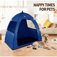 Pozico Blue Portable Medium Pet Tent, Waterproof Oxford Fabric ...