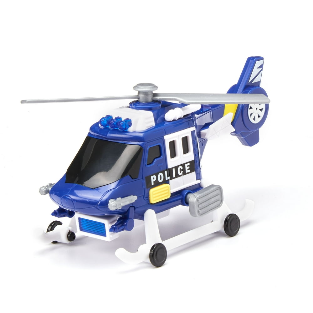 Adventure Force City Service Vehicle Police Helicopter Car Play ...