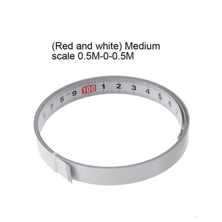 Ustyle Adhesive Backed Tape Measure Backing Miter Saw Track Metric ...
