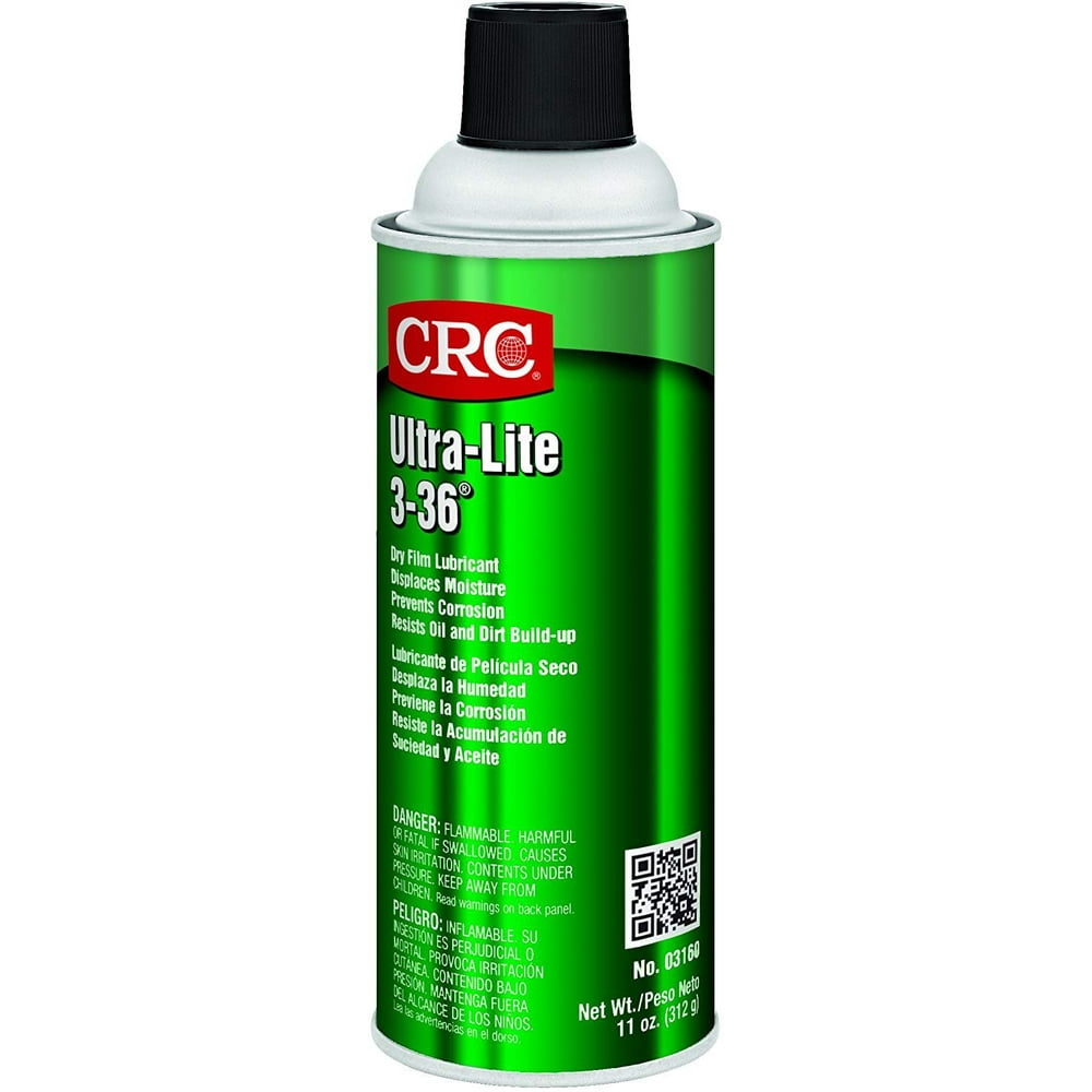 CRC Ultra Lite 3-36 Ultra Thin Non Staining Lubricant, 11 oz Aerosol ...