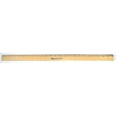 12" Anodized Aluminum Ruler, Available in Multiple Colors - Walmart.com