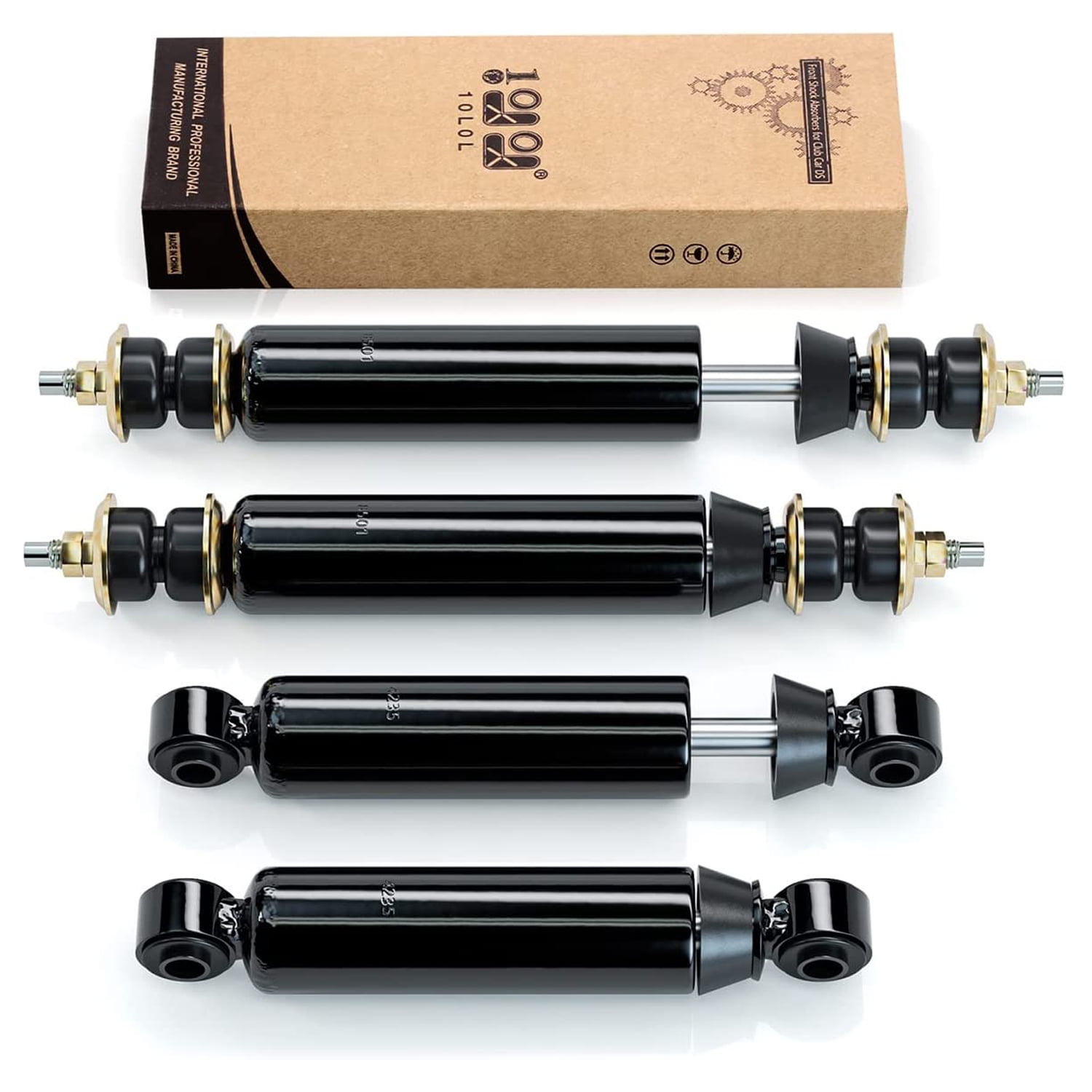 10L0L Golf Cart Front Rear Shock Absorbers Kit for Club Car DS 1988-up ...