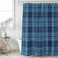 72x78 Inch Shower Curtain Buffalo Plaid Bathroom Decor, Waterproof ...