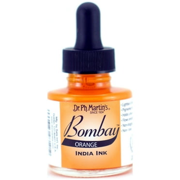 Dr. Ph. Martin's Bombay India Ink, 1.0 Oz., Black (7BY) - Walmart.com
