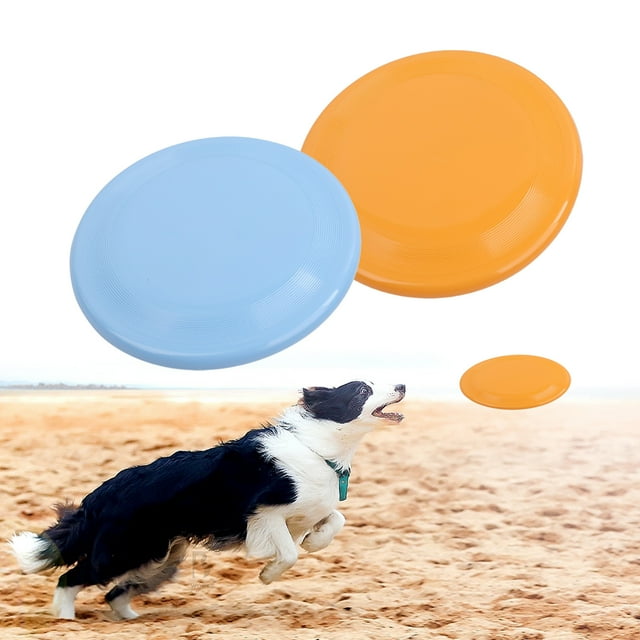 Pet Dog Frisbee, 2 Pack, 4.7 Inch Dog Frisbee, Pet Interactive Training ...