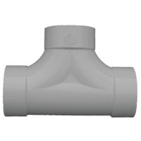 Canplas 414155BC PVC Sewer 4-Inch Two-Way Cleanout - Walmart.com