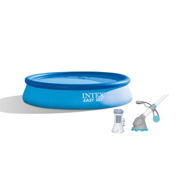 Intex 12' x 30" Easy Set Above Ground Swimming Pool & Filter Pump ...