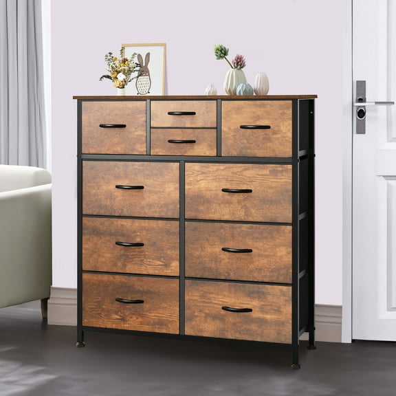 5 Drawers Dresser, Vertical Fabric Stora Tower Organizer Unit for ...