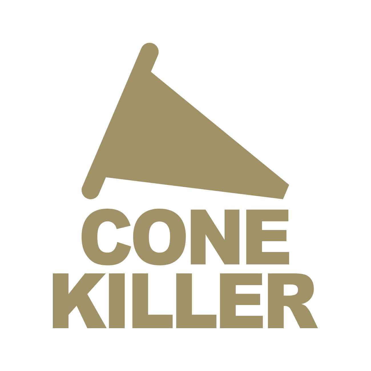 Cone Killer Sticker Decal Die Cut - Self Adhesive Vinyl - Weatherproof ...