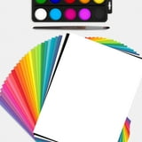 Premium Color Card Stock Paper | 50 Per Pack | Superior Thick 65-lb ...