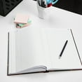 "Staples Black Ledger Notebook for Record Keeping 11.75"" x 7.25 ...