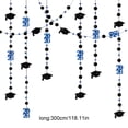 Graduation Swirl Garland Decorations 2026 Foil Star Mortarboard Hanging ...