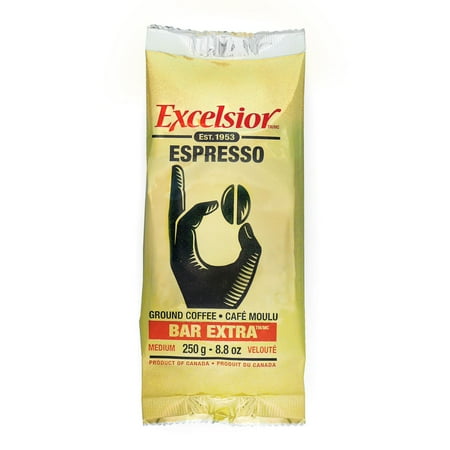 Excelsior Espresso Medium Ground Coffee, 250 g - Walmart.ca