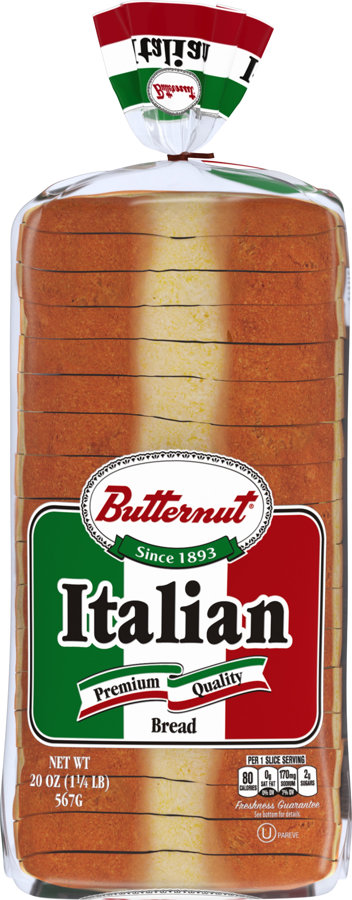 Butternut Italian Bread, 20 oz - Walmart.com