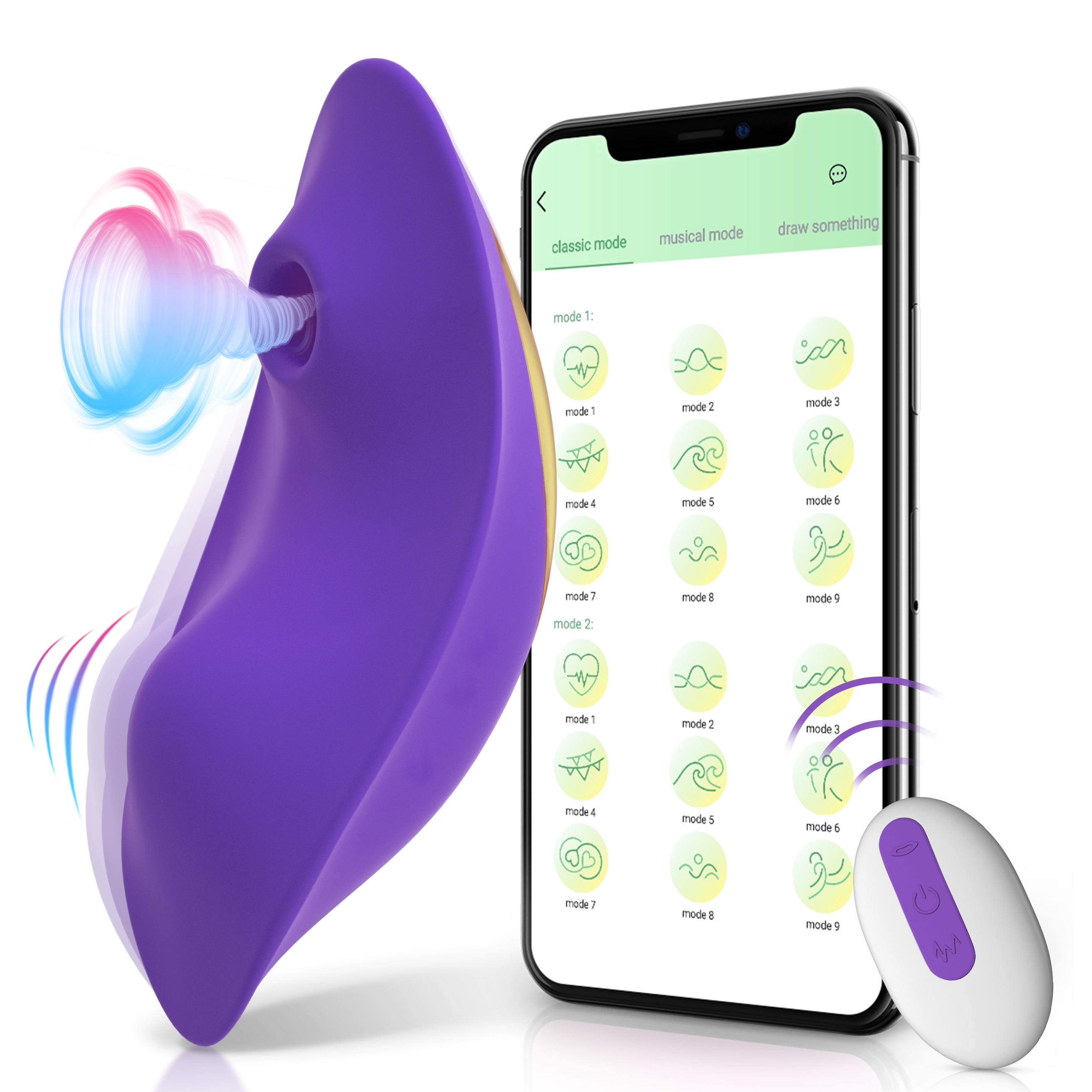 Sohimi Wearable Panty Vibrator Clitoral Sucking Vibrator With 9