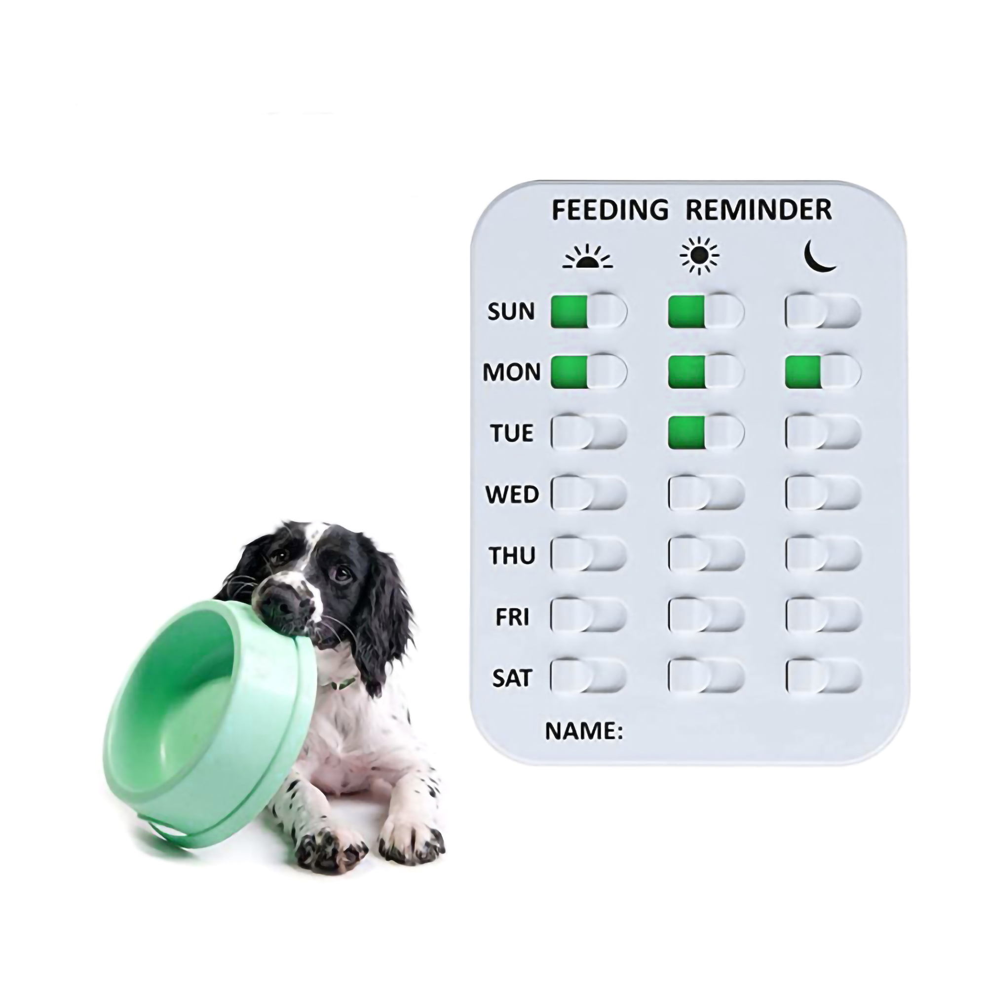 Mubineo Dog Feeding Reminder Chart Magnetic Pet Feeding Chart Medicine mubineo-dog-feeding-reminder-chart-magnetic-pet-feeding-chart-medicine