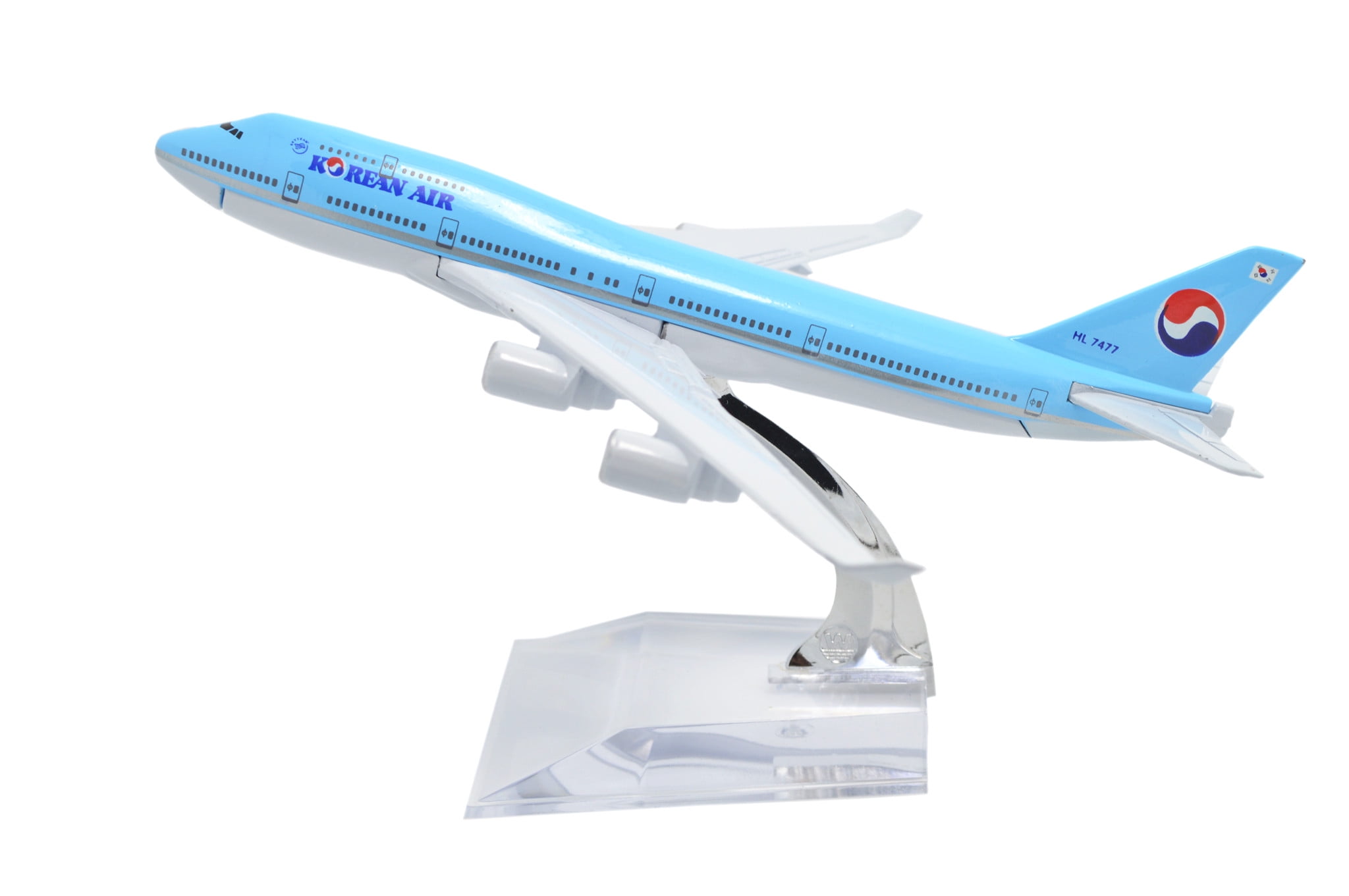 TANG DYNASTY 1:400 16cm B747-400 Korean Air Metal Airplane Model Plane ...