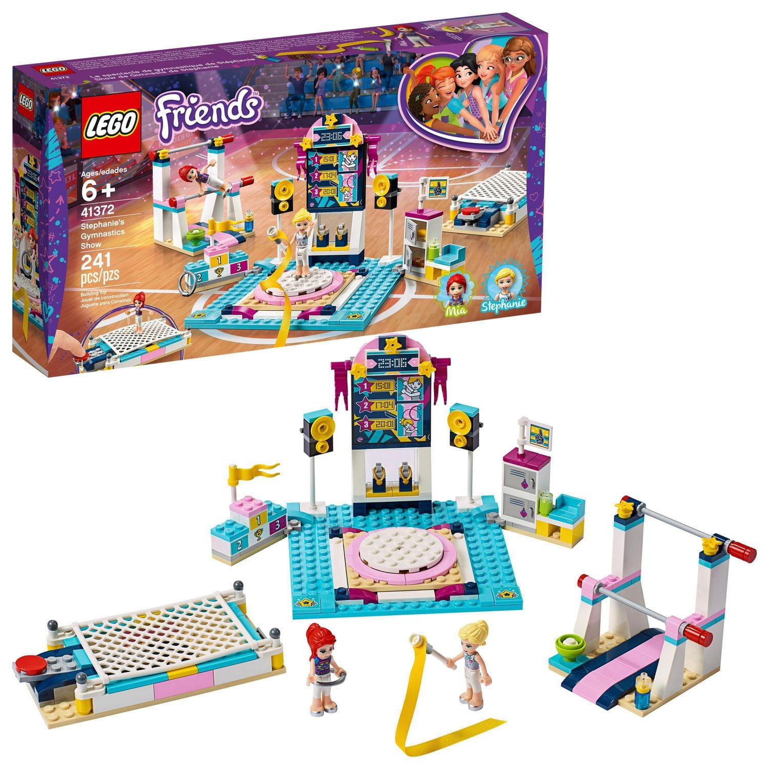 Click here for Lego Friends Stephanies Gymnastics Show 41372 Toy... prices