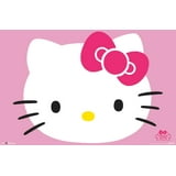 Hello Kitty - Face Wall Poster, 22.375" x 34" - Walmart.com