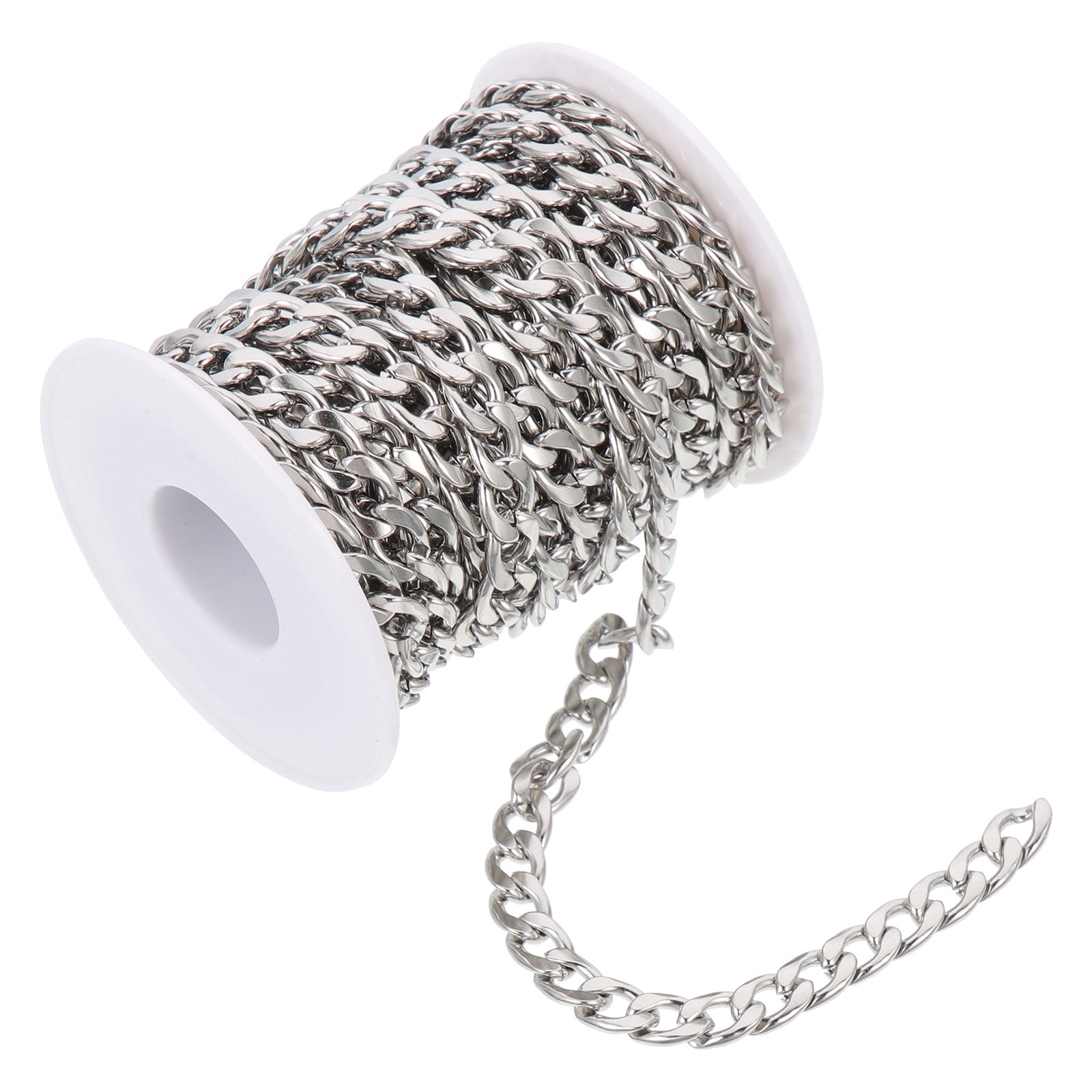 Click here for Kakowely Chains For Jewelry Making 1 Roll Of Stain... prices