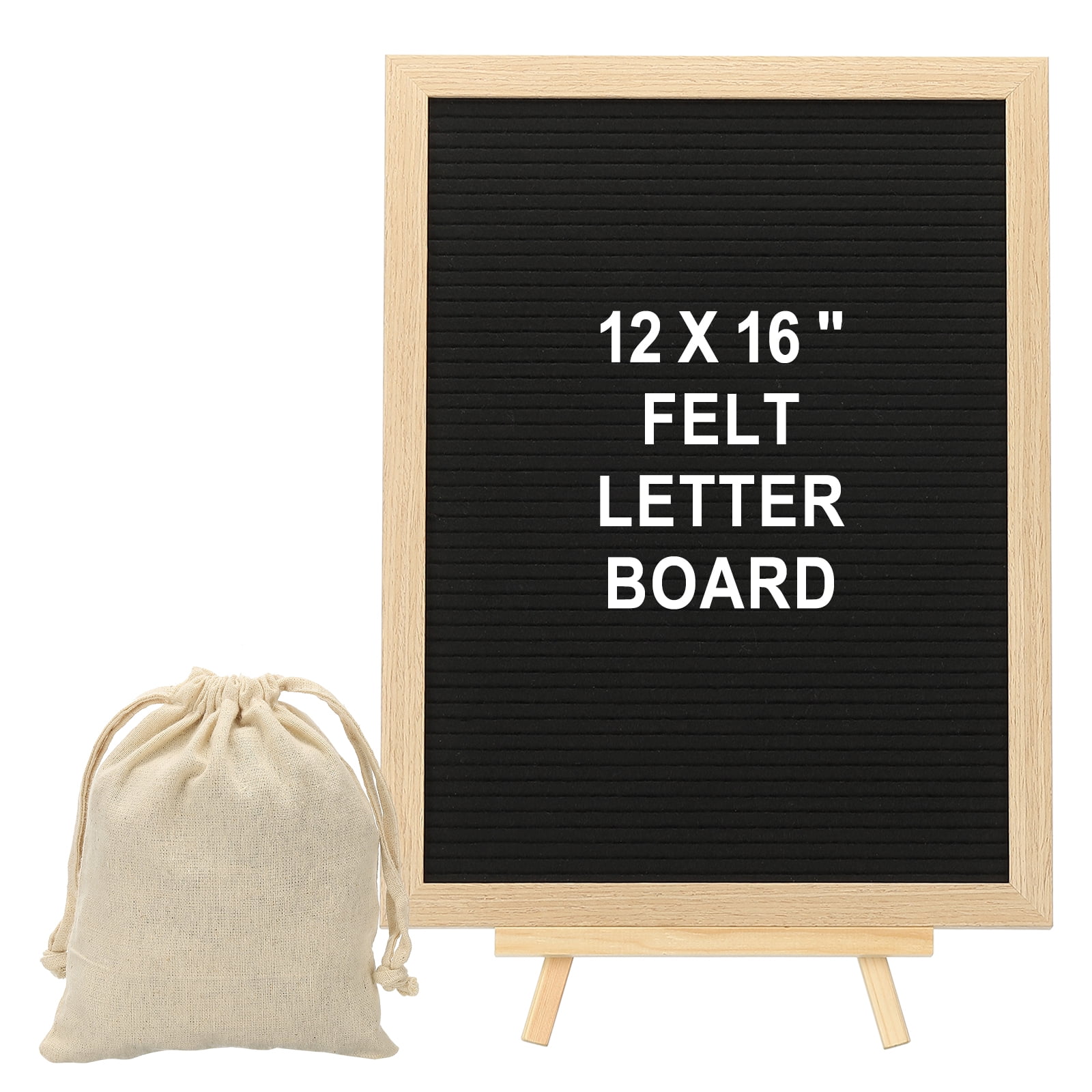 Click here for Uxcell Felt Letter Board  12x16 Black Wood Message... prices