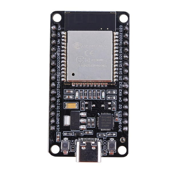 Placa de desarrollo ESP32 WiFi + Módulo inalámbrico compatible con Bluetooth (CP2102 TYPE-C ...