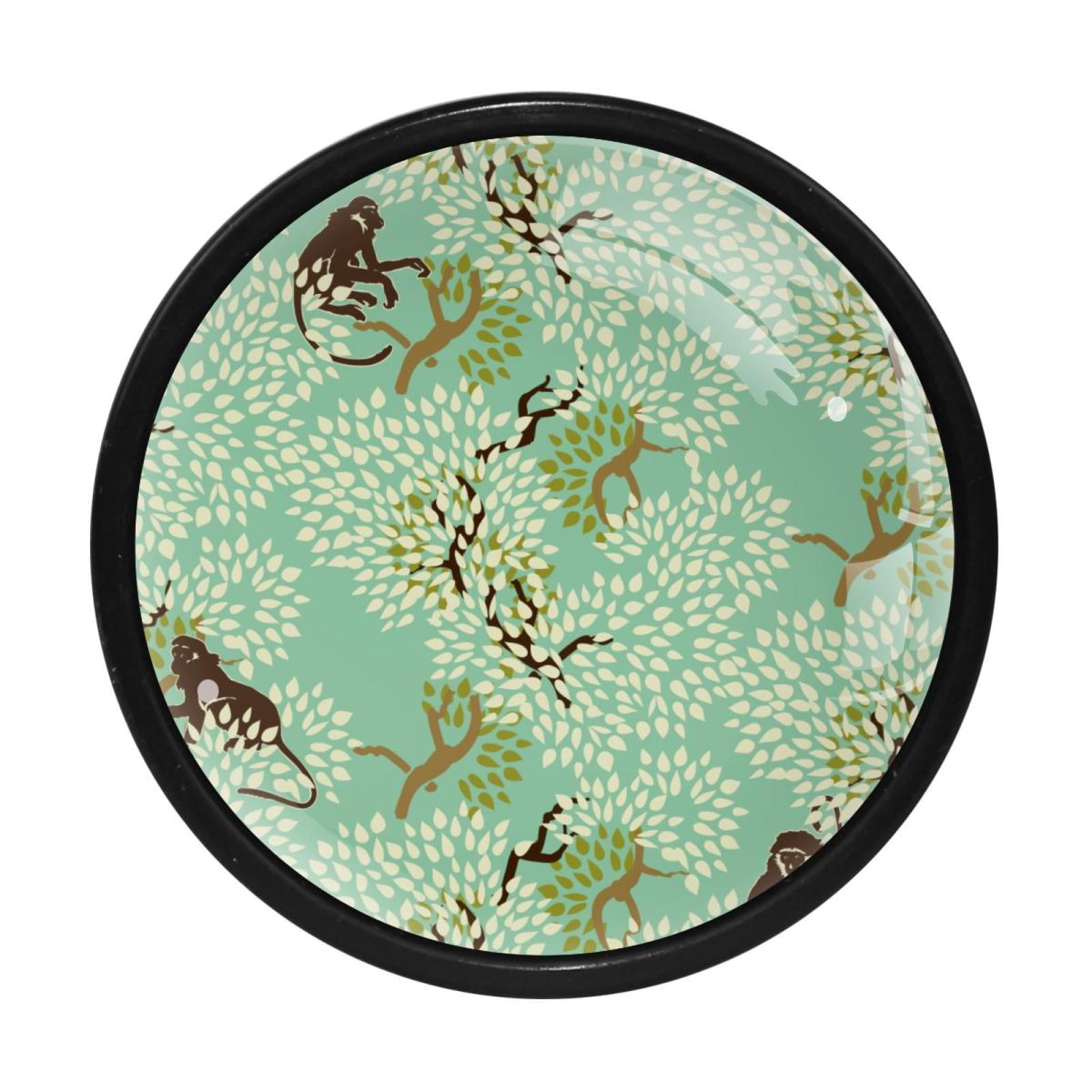 4 Pcs Cheeky Monkey Knobs for Kitchen Cabinet Cupboard Dresser Bookcase ...