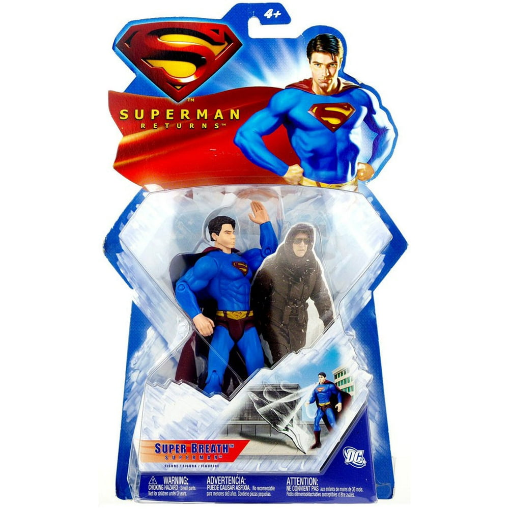Superman Returns Superman Action Figure [Super Breath] - Walmart.com ...