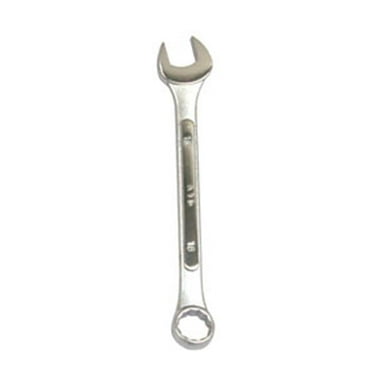 Raised Panel Chrome Combination Wrench with 12 Point Box End, 18 mm & 9 ...