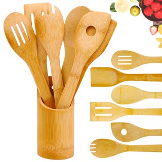 Pakkawood Wooden Cooking Spoon, Colorful and Durable 12 Inch Spoon ...
