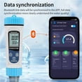 Bluetooth 5 In 1 PH Temperature TDS EC CF Meter Digital PH Tester ...