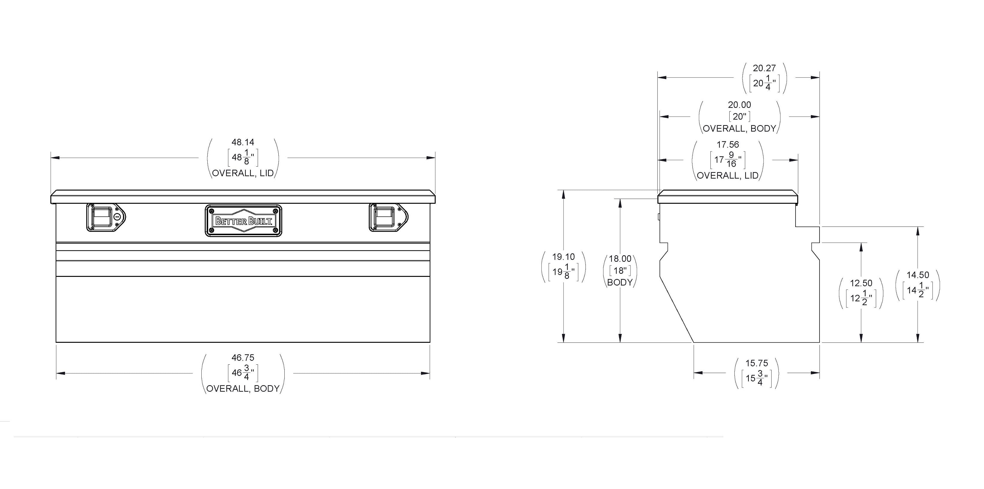Buy Better Built 48 Crown Series Chest Box Online at Lowest Price in ...